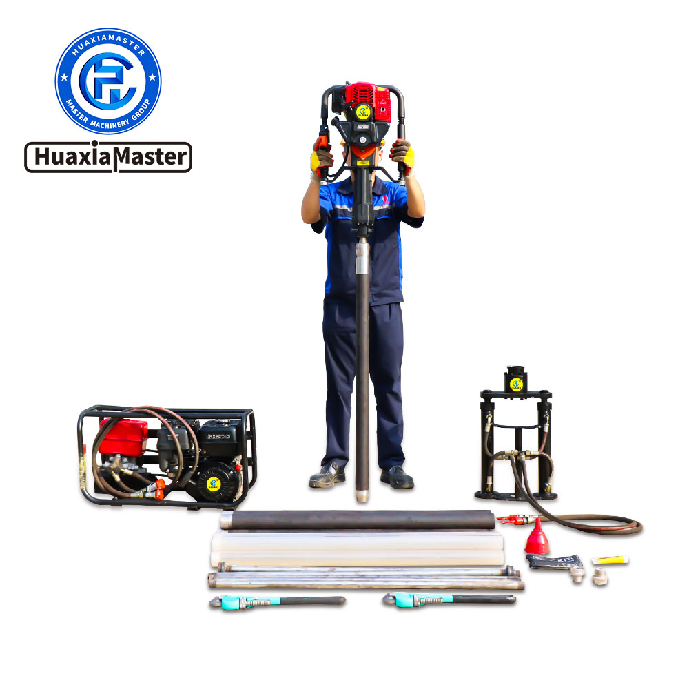 Qtz-1s Single Person Handheld Portable Double Tube Soil Drilling Rig at ...
