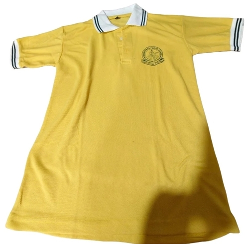 School Uniform Yellow T Shirt at Best Price in Firozabad | Gunjan ...