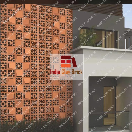 Terracotta Jali Wall - Design Type: Flower at 94.40 INR at Best Price ...