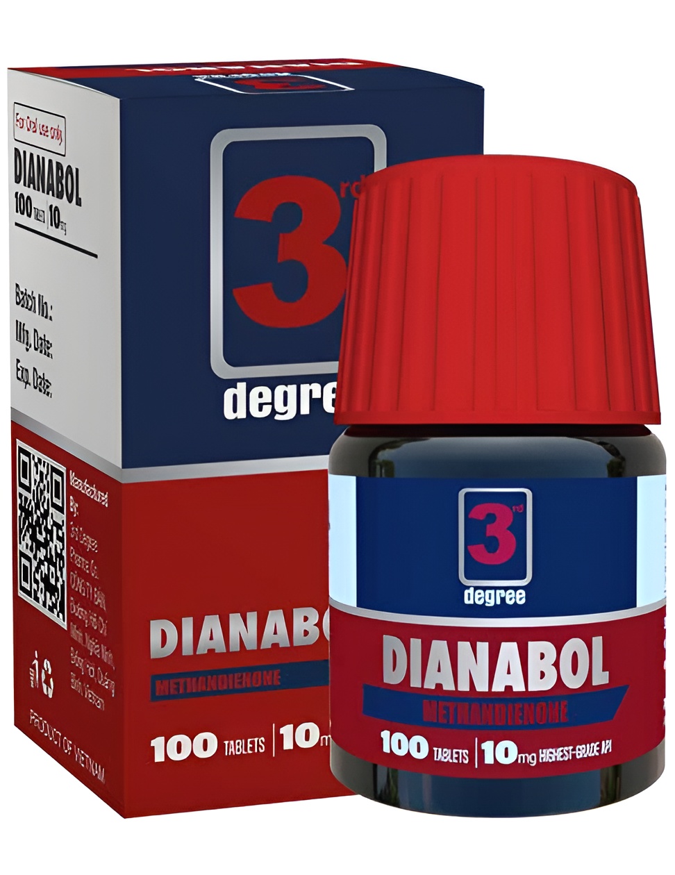 3rd Degree Tab, 10mg, 100 Tabs at Best Price in Noida | Apex Supplements