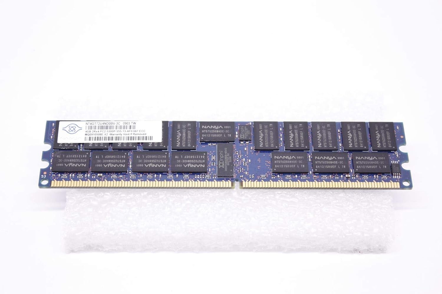 Nanya 4gb Pc2-5300 Ddr2 667mhz Ecc Registered Server Ram at 599.00 INR ...