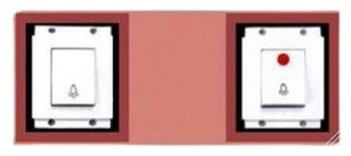 White Electrical Double Module Switch at Best Price in Pune | Kala ...