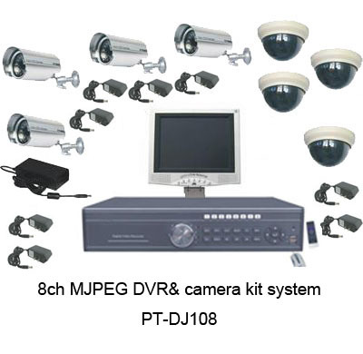 8ch Network Dvr & Camera Cctv System Kit at Best Price in Shenzhen ...
