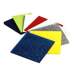 Unicolour Opaque Square Acrylic Sheets With Heat And Chemical ...
