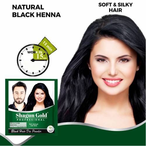 Black Henna Hair Color Direction: For External Use Only at Best Price ...