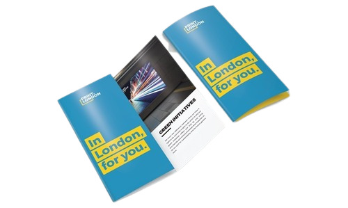 8.5X12 Inches 1 Mm Thick Offer Printing Design Rectangular Flip Leaflet ...