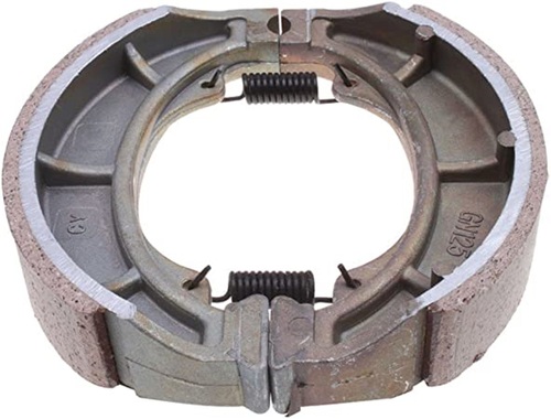 Heavy Duty Long Durable Highly Efficient Orange Motorcycle Brake Shoe ...