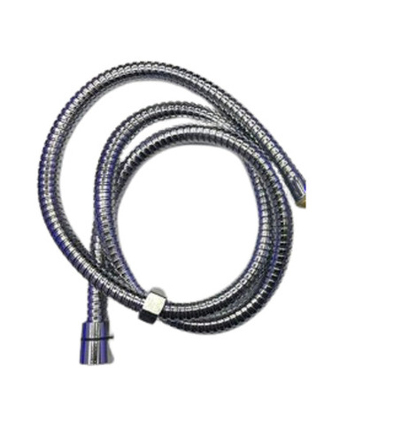 Pvc Chrome Finished Flexible Stainless Steel Round Shower Tube at Best ...