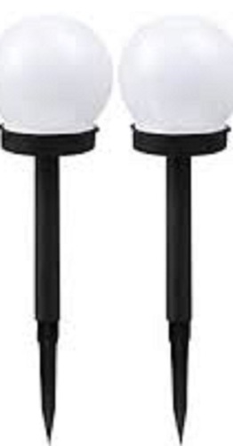 Round Shape 30 X 50 Mm White Aluminium Solar Led Garden Lights at Best ...