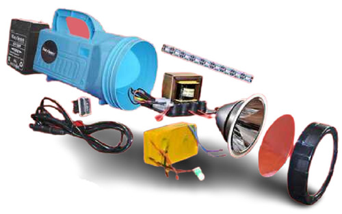 Portable Easy To Carry Long Range Led Torch With High Battery Bacup ...