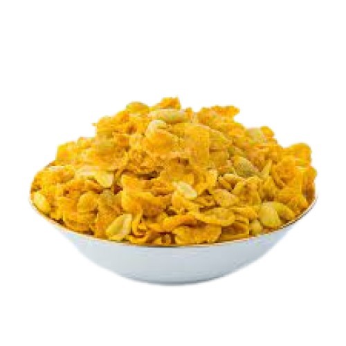A Grade Crispy Spicy Corn Flakes Namkeen Fat: 20.7 Grams (G) at Best ...