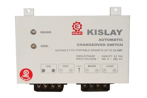 Siemens Grey White Kislay Single Phase (dp) Automatic Changeover Switch ...
