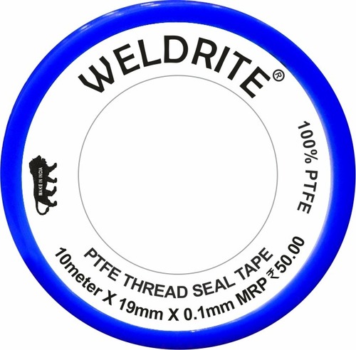 Spectrum Ptfe Thread Seal Tape, 10M X 19Mm X 0.01Mm Length: 10 Meter (M ...