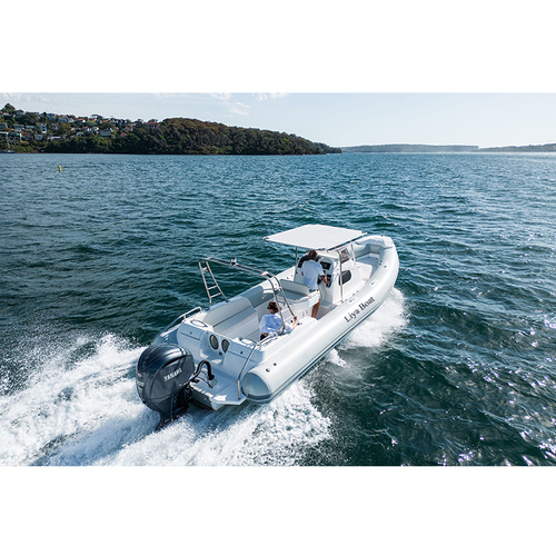 Liya 8.3M Rib Boat With Outboard Engine Capacity: 1700 Kg/Hr at Best ...