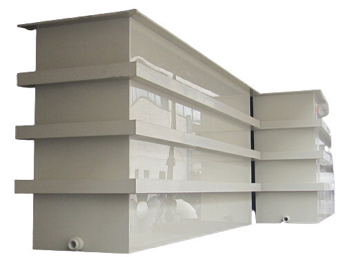 Rectangular White Polypropylene Pp Chemical Storage Tank Usage ...