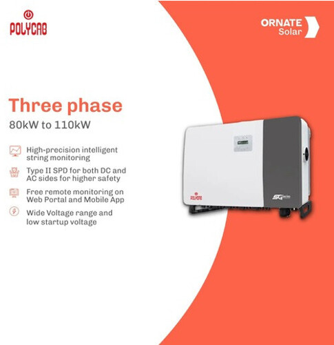 Polycab Three Phase Solar Inverter 80Kw To 110Kw at Best Price in New ...