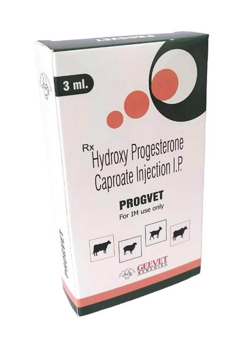 Liquid 3 Ml Hydroxy Progesteron Caproate Injection Vet at Best Price in ...