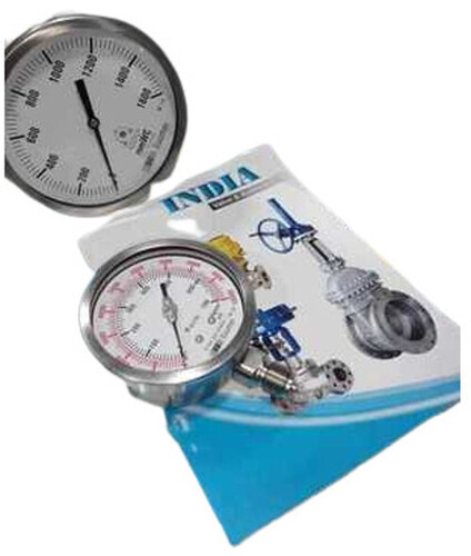 Bottom Mount Analog Ss / Ms Pressure Gauges Grade: Commercial Use at ...