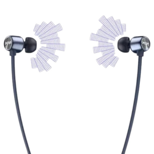 Mivi Collar Classic Neckband With Fast Charging Bluetooth Headset (Blue ...