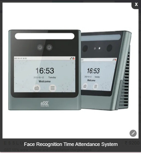 Essl Visible Light Facial Recognition System at Best Price in Pune ...