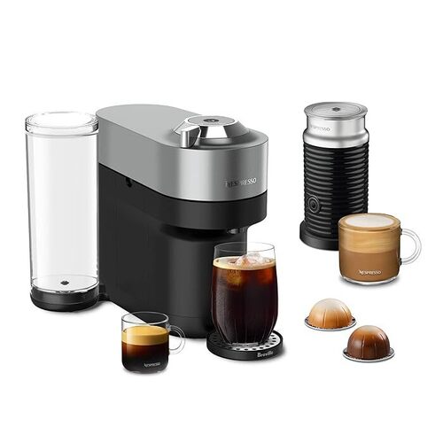 One Touch Nespresso Vertuo Pop+ Deluxe Coffee And Espresso Machine at ...