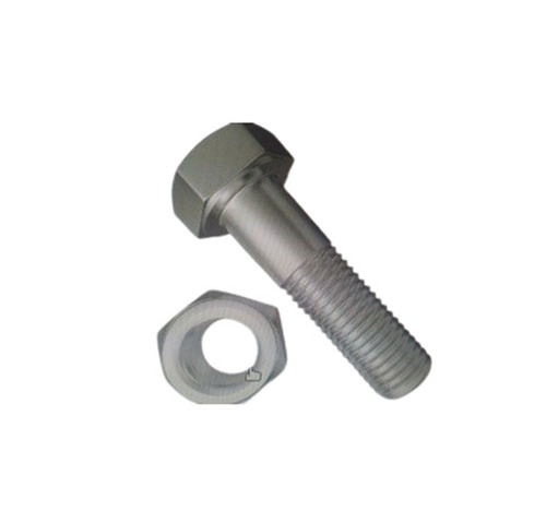 Ms Nut Bolt - High Strength Mild Steel, Portable Hexagonal Nut And Bolt ...