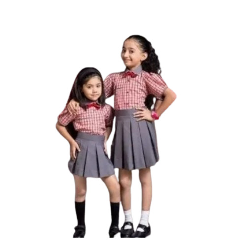 School Uniform Skirt And Shirt - Cotton Blend, All Age Groups, Printed ...