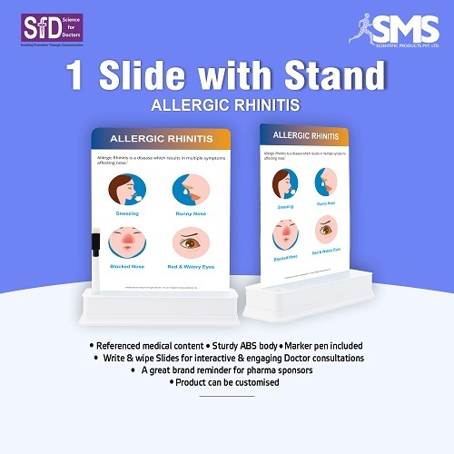 1 Slide With Stand - Allergic Rhinitis - Age Group: [ at Best Price in ...
