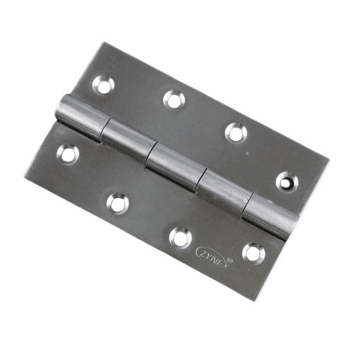 Stainless Steel Door Hinges - Standard Size, Polished Silver Finish ...