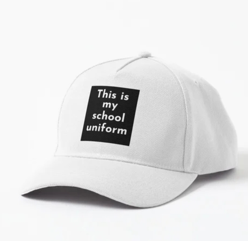 School Uniform Caps - Color: White at Best Price in Kolkata | Teeduds.com