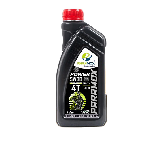 Power 4t 5w-30 Api Sn Syn Engine Oil at Best Price in Surat | Paramox ...