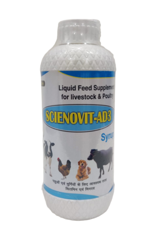 Scienovit Ad3 Liquid Feed Supplement Syrup For Livestock And Poultry at ...
