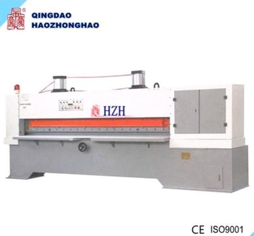 White Woodworking Veneer Pneumatic Clipper Guillotine at Best Price in ...