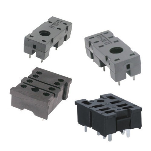 Metal Easily Mounted, Small And Compact Relay Socket at Best Price in ...