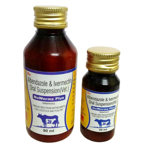 Albendazole And Ivermectin Oral Suspension Dewormer at Best Price in ...