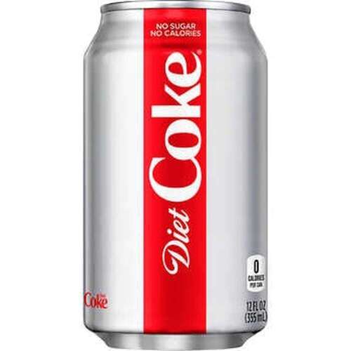 Refreshing Unique Sweetener Flavoured Drink Diet Coke Packaging: Can ...