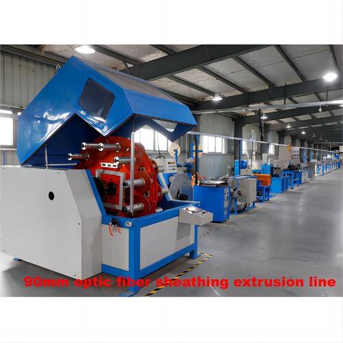 Single Screw Full Automatic Optical Cable Sheathing Extrusion Equipment ...