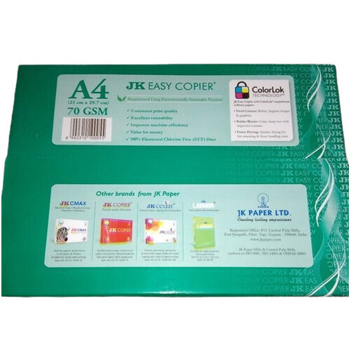 70 Gsm Easy A4 Paper Pulp Material: Wood Pulp at Best Price in Bengaluru | Thirumala Infotech