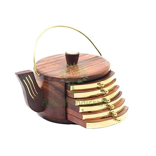 Wooden Table Coasters at Best Price in Bijnor, Uttar Pradesh | Sahil ...