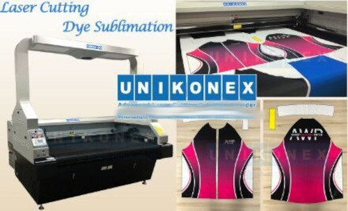 Dye Sublimated Laser Cutting Machine With Low Maintenance And Longer ...