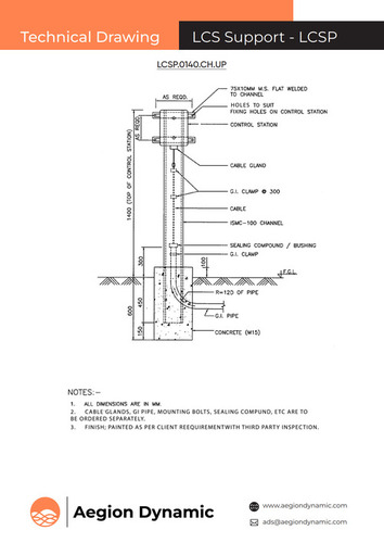 Steel Prefabricated Jb/Lcs Support, Size: Ismc at Best Price in ...