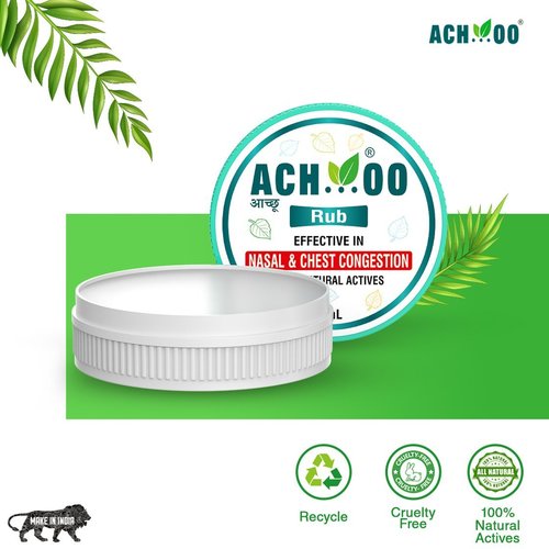 Achoo Rub For Nasal And Chest Congestion at Best Price in Gurugram ...