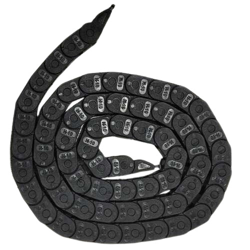 Black Plastic Cable Drag Chain at Best Price in New Delhi | Cnc Machine ...