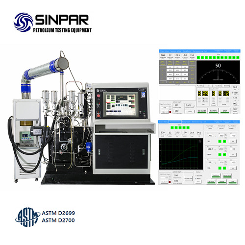 Octane Rating Test Equipment With Ron Mon Method Machine Weight: 1250. ...