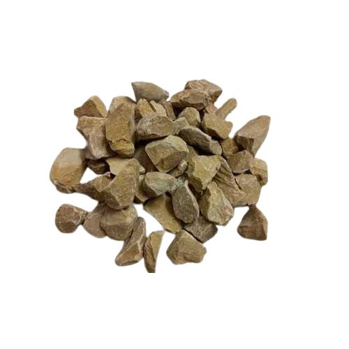Natural Yellow Marble Crushed Aggregate Stone And Lumps For Landscape ...