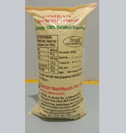 SIMRAN NUTRIFOODS PRIVATE LIMITED, Soya Chunks (Bari) Distributors ...